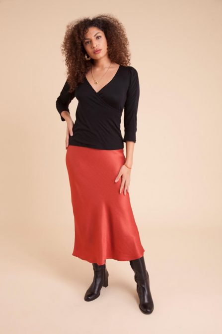 Cache cœur Yanis noir | Danielle Engel - Automne Hiver 23/24